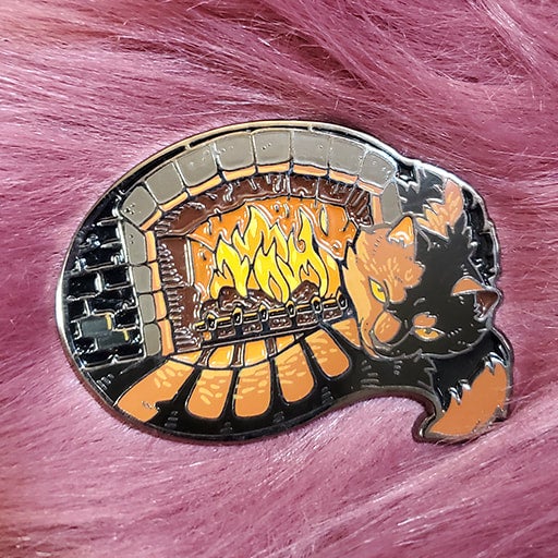 Hearth Cat v2: Fantastic Flames | Alstro Arts Store