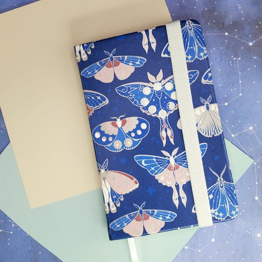 Lunar Moth Notebook | Alstro Arts Store